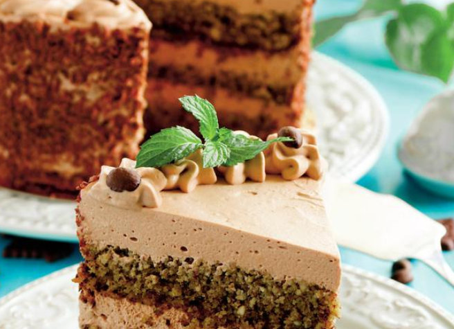 Tort cu cafea și fistic - SanatateInBucate.com